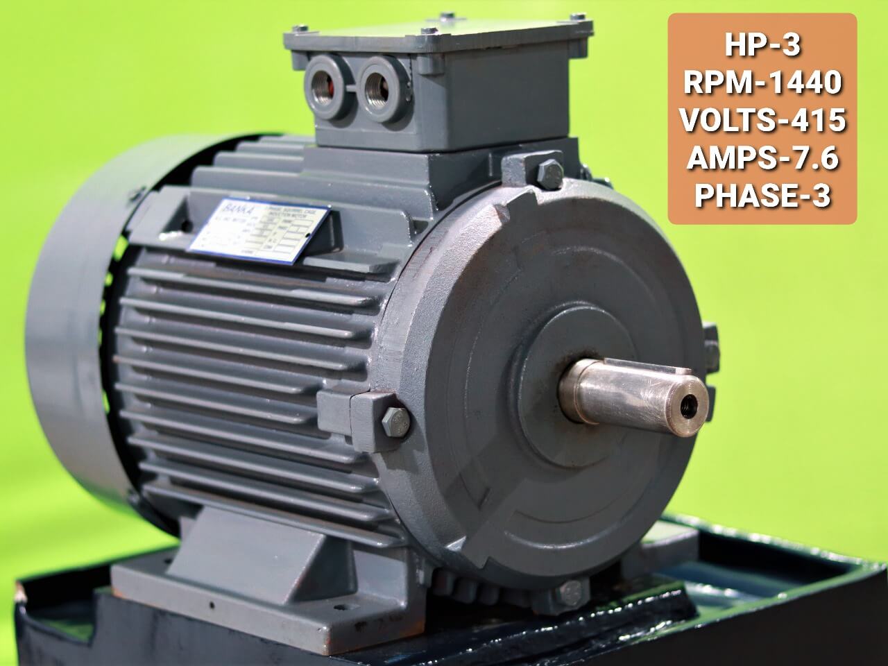 Electric Motor 2/3/5 HP Standard ISI - new.ravimachines.com