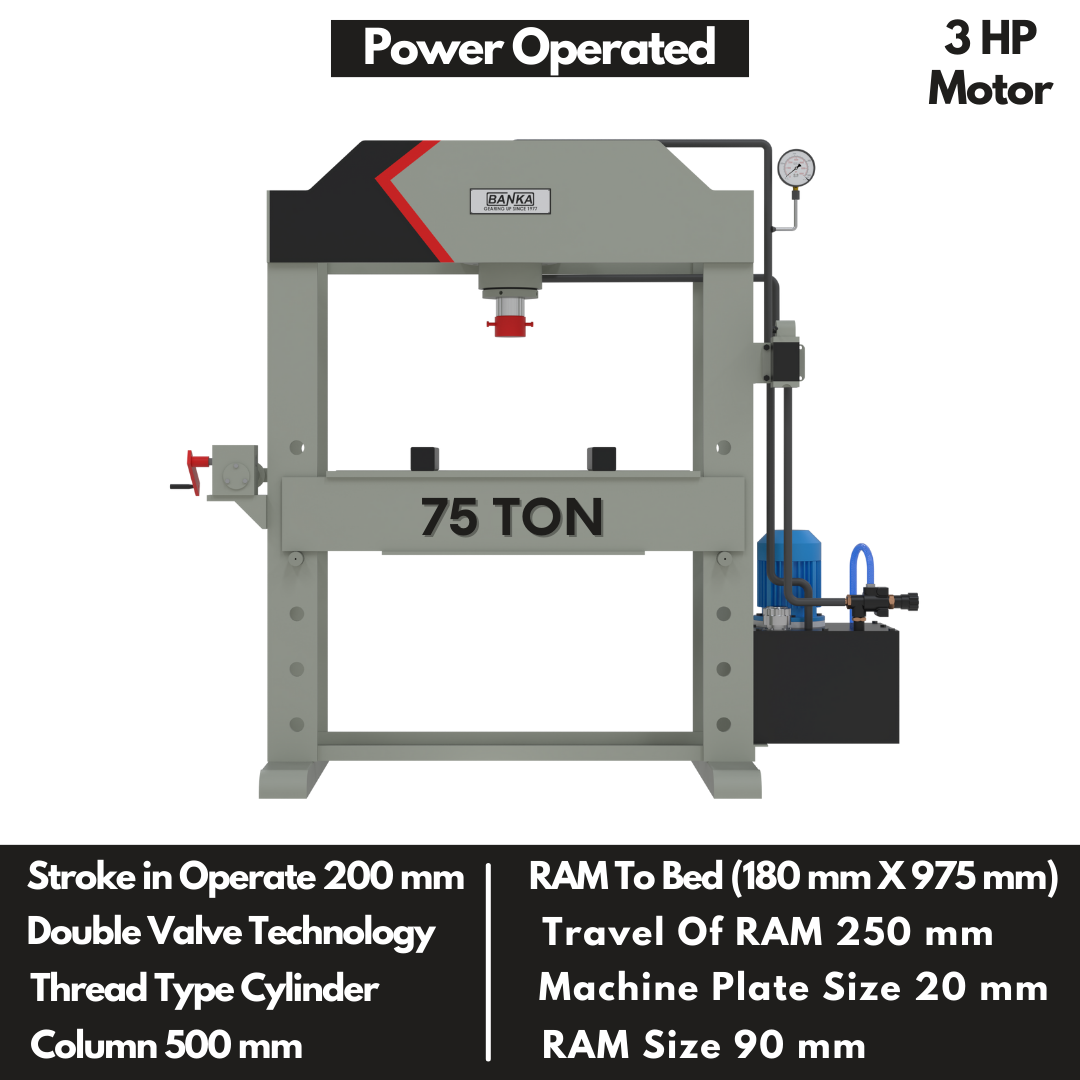 Hydraulic Press machine- Cylinder Machine -Pillar type - Stand Press ...